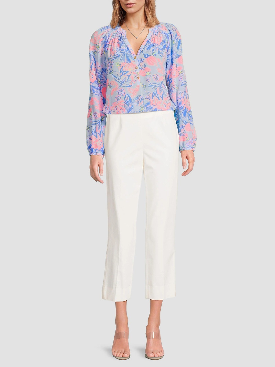 LILLY PULITZER® elsa silk top
